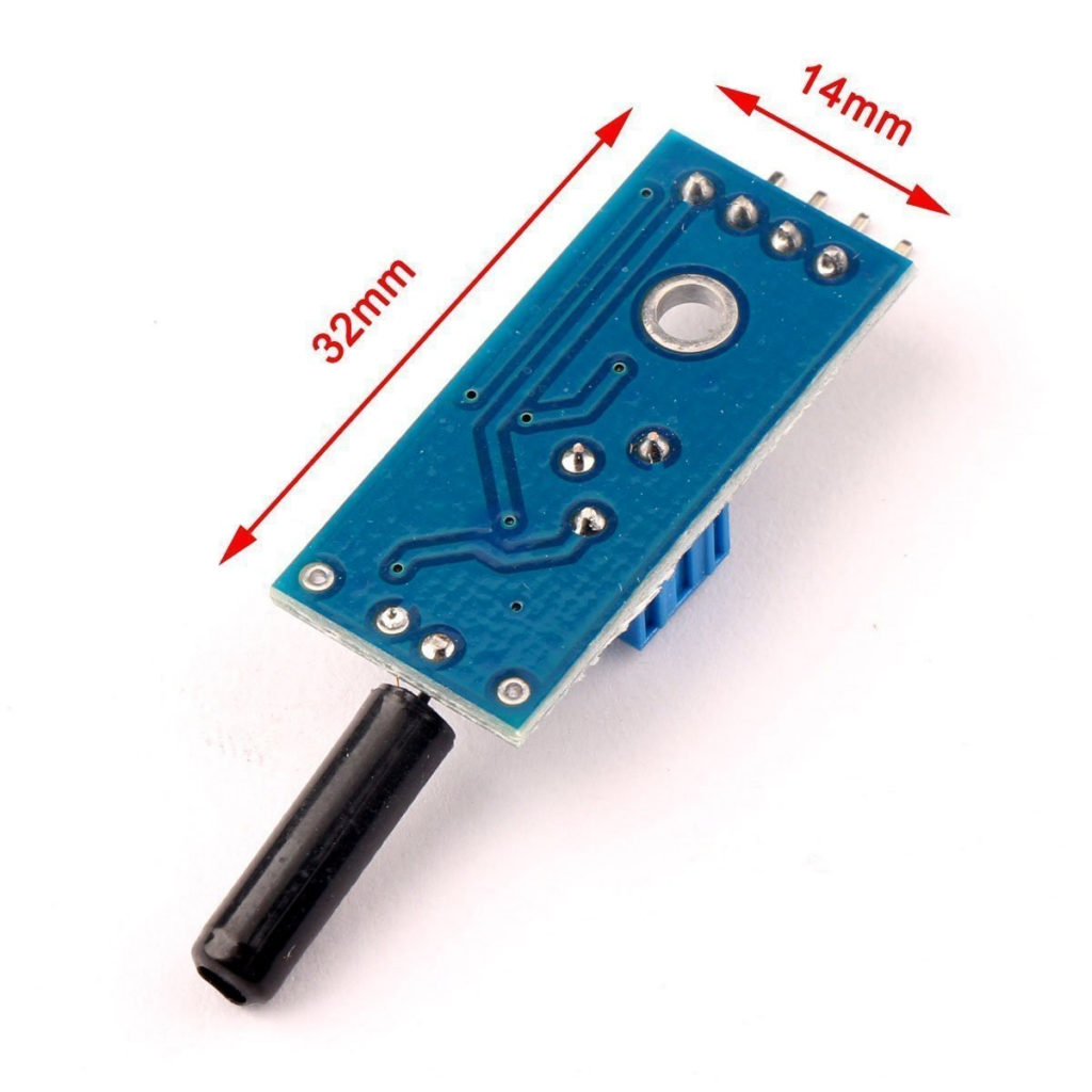 Tilt Sensor Vibration Alarm Vibration Switch Module for Arduino - Zbotic