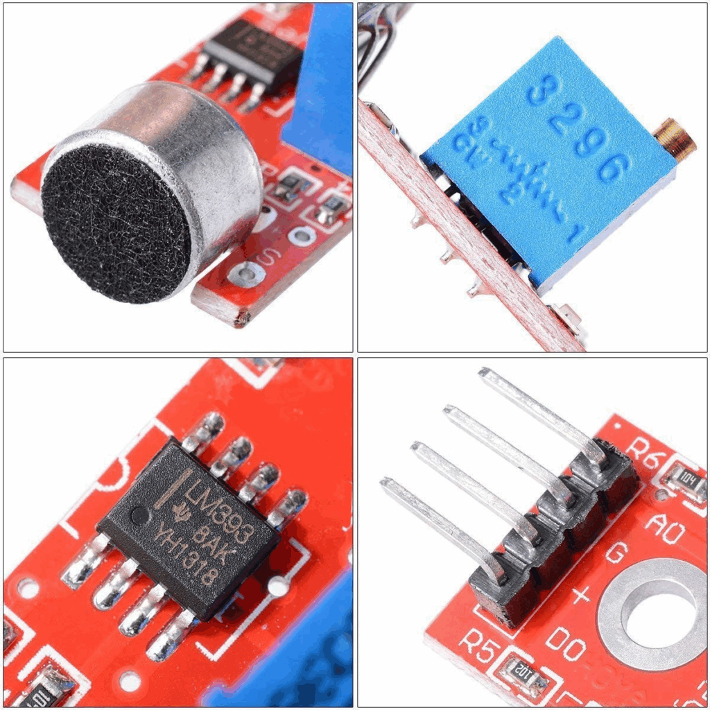 Sound Detection Module Sensor for Intelligent Vehicle Arduino Compatible - Zbotic