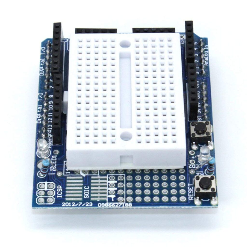 Proto Shield Prototype For Arduino Uno Mini Breadboard Buy Online
