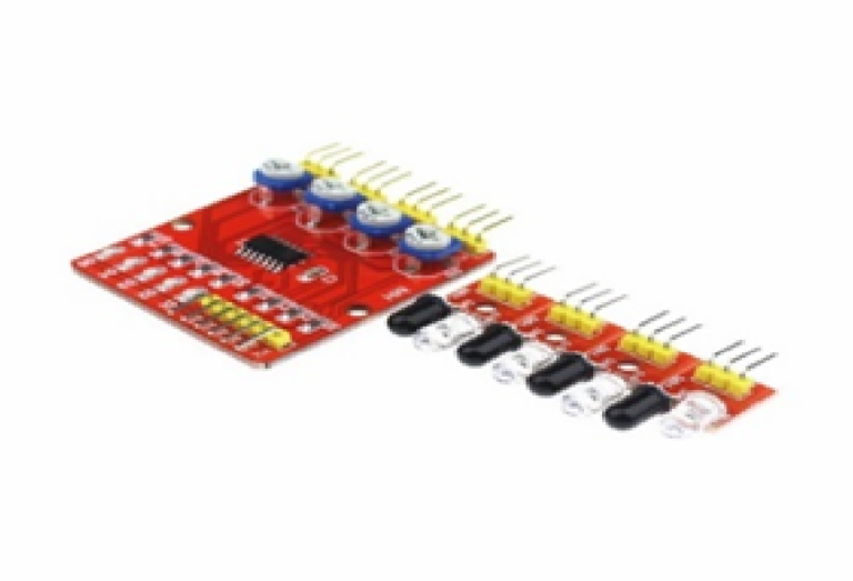 4 IR Sensor Array Module - Zbotic
