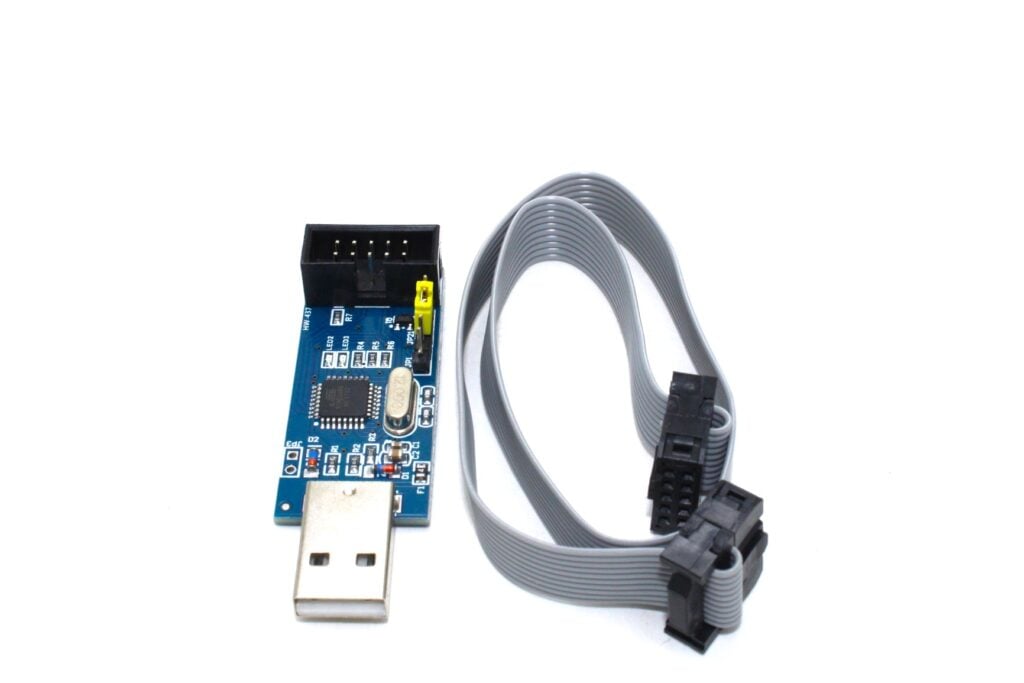 USB ASP AVR Programmer for ATMEL Processors – Buy Online Electronic Component I Robotic ...