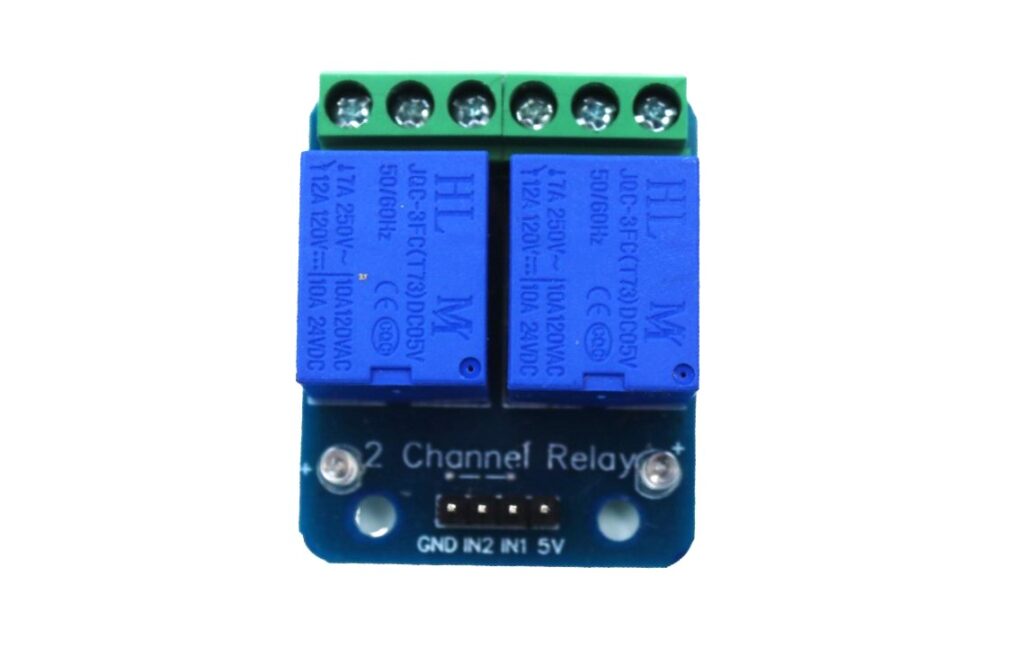 5V Double Channel Relay Module (Made In India) - Zbotic