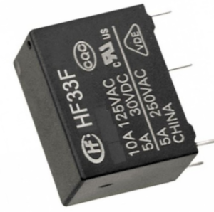 HONGFA 12V 10A DC HF33F/012-HL3 5-Pin SPDT Miniature Power Relay - Zbotic