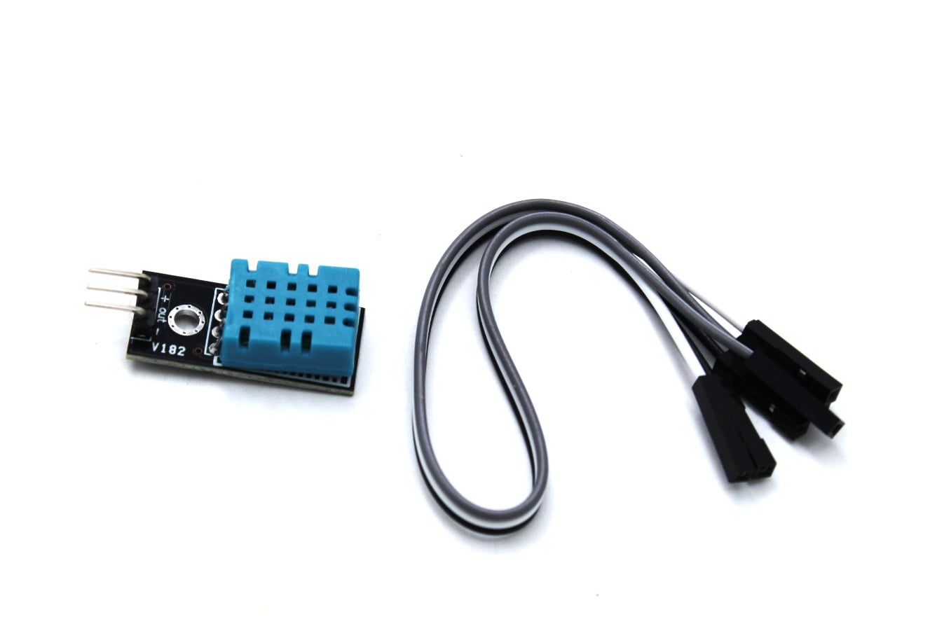 DHT-11 Temperature And Humidity Sensor Module with cable – Buy Online ...