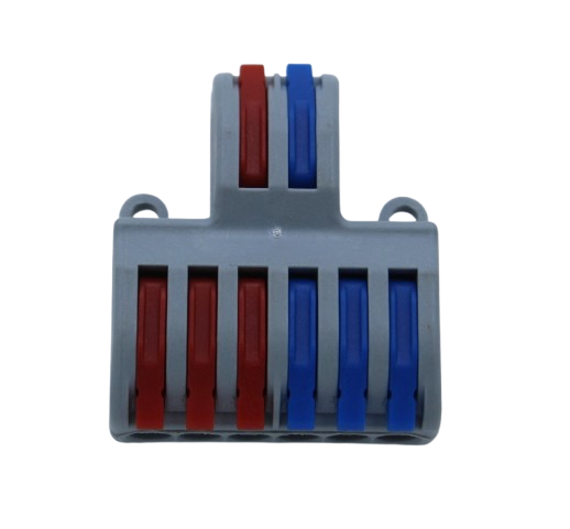 PCT-SPL-62 0.08-2.5mm 6:2 Pole Wire Connector Terminal Block with ...