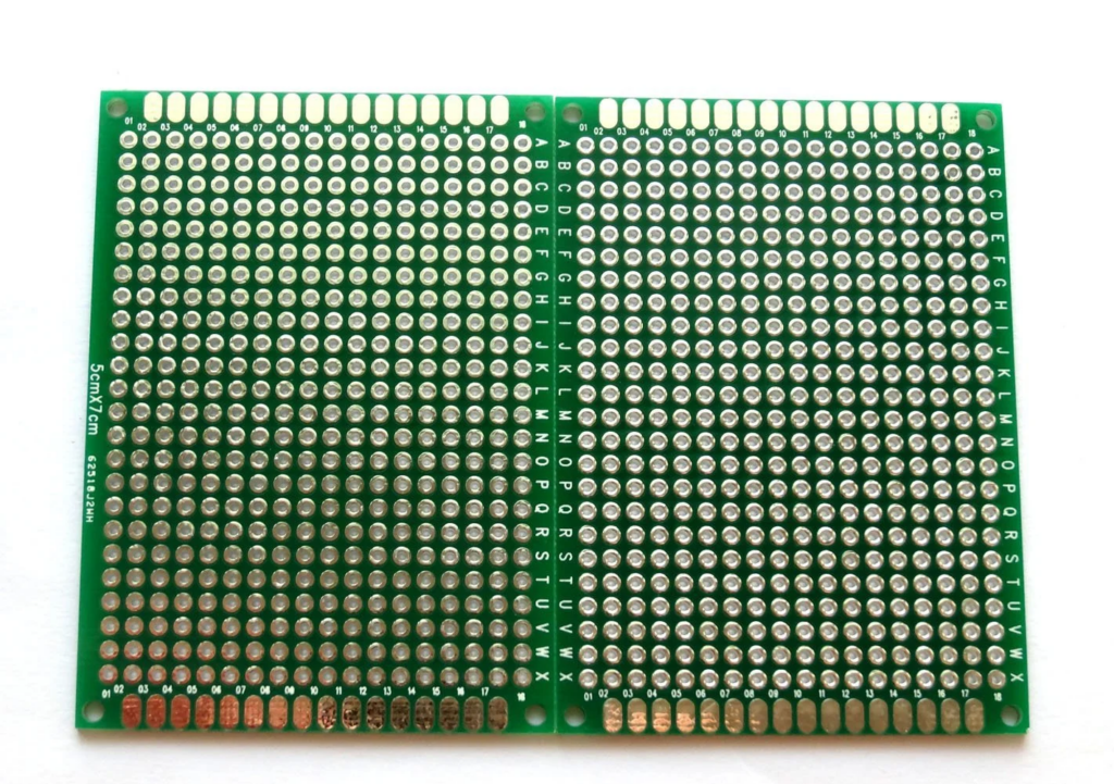 Buy 5 x 7 cm Universal PCB Prototype Board Double-Side –(Pack of 2 ...