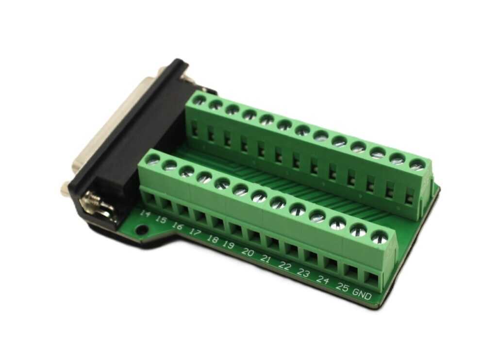 Buy DB25-M2 / DB25-M DCKR DB25 to Terminal with Nut - Zbotic