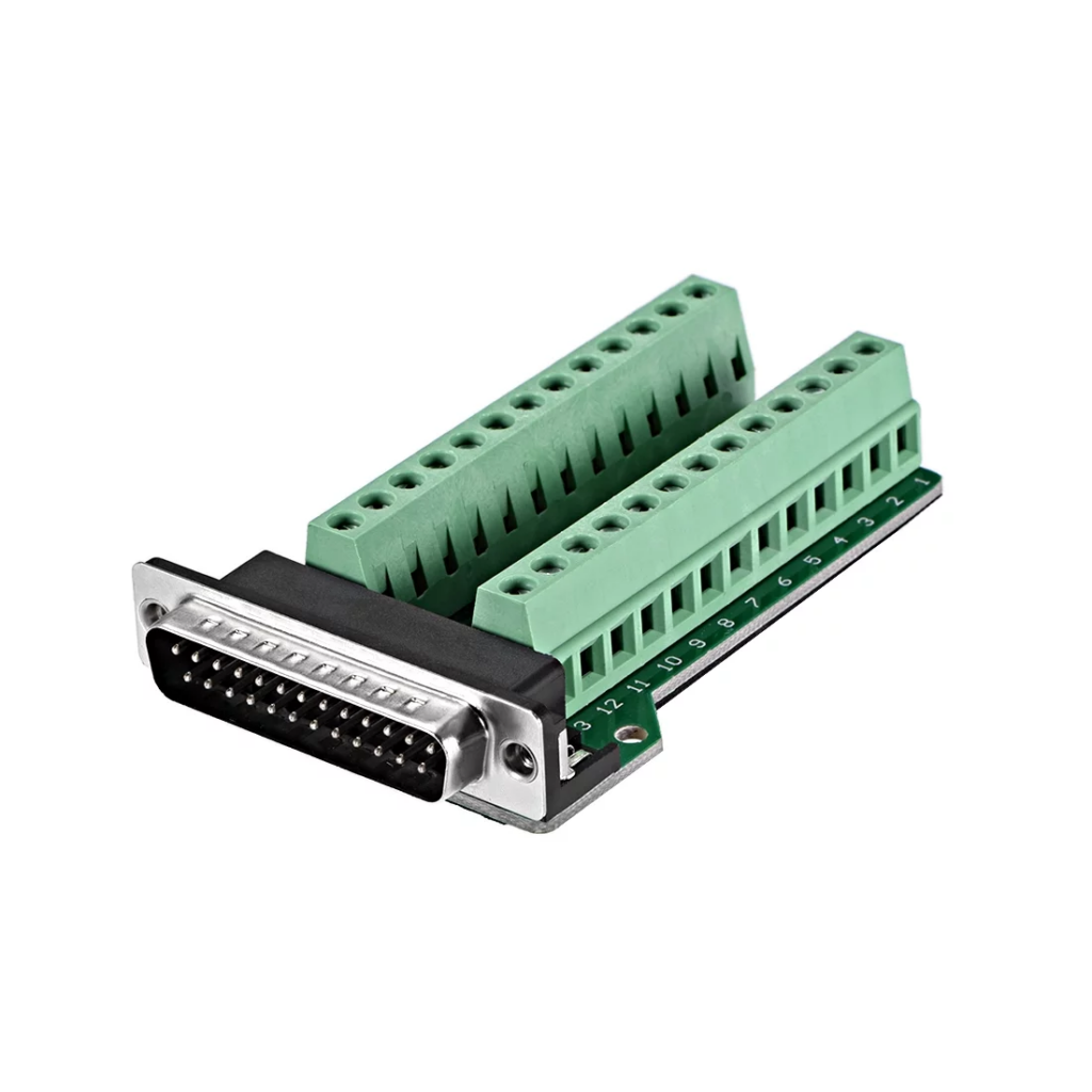 Buy DB25-M2 DB25 to Terminal Without Nut - Zbotic