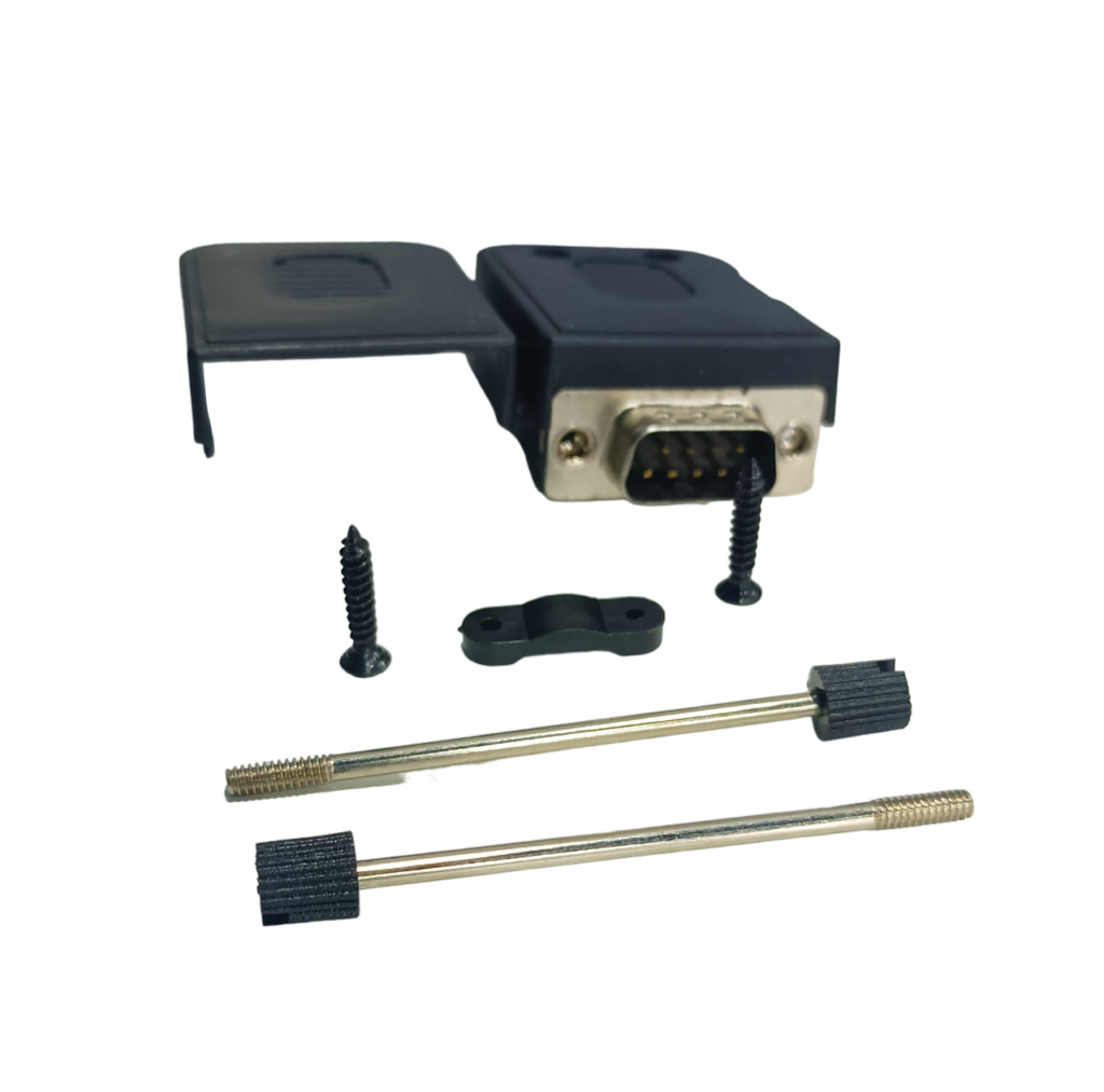 Buy DB9 RS232/485 9pin Terminal Male Screw with Shell,and Screw - Zbotic