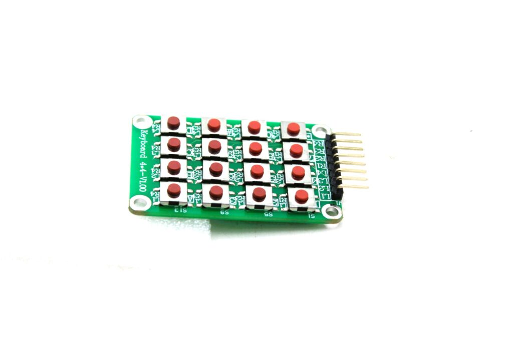 4×4 Matrix 16 Push Button Keyboard Module - Zbotic