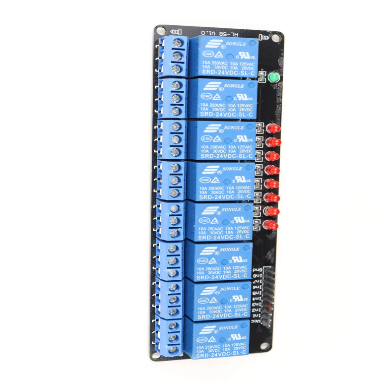 Buy 24V 8 Channel Relay Module - Zbotic