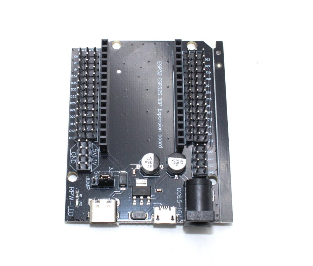 30pin Esp32 Expansion Board With Type C Usb And Micro Usb Dual Interface For Esp32 Esp 32 Esp