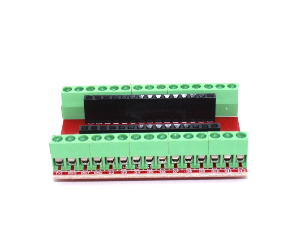 NANO IO Shield Expansion Board For Arduino Screw Terminals - Zbotic