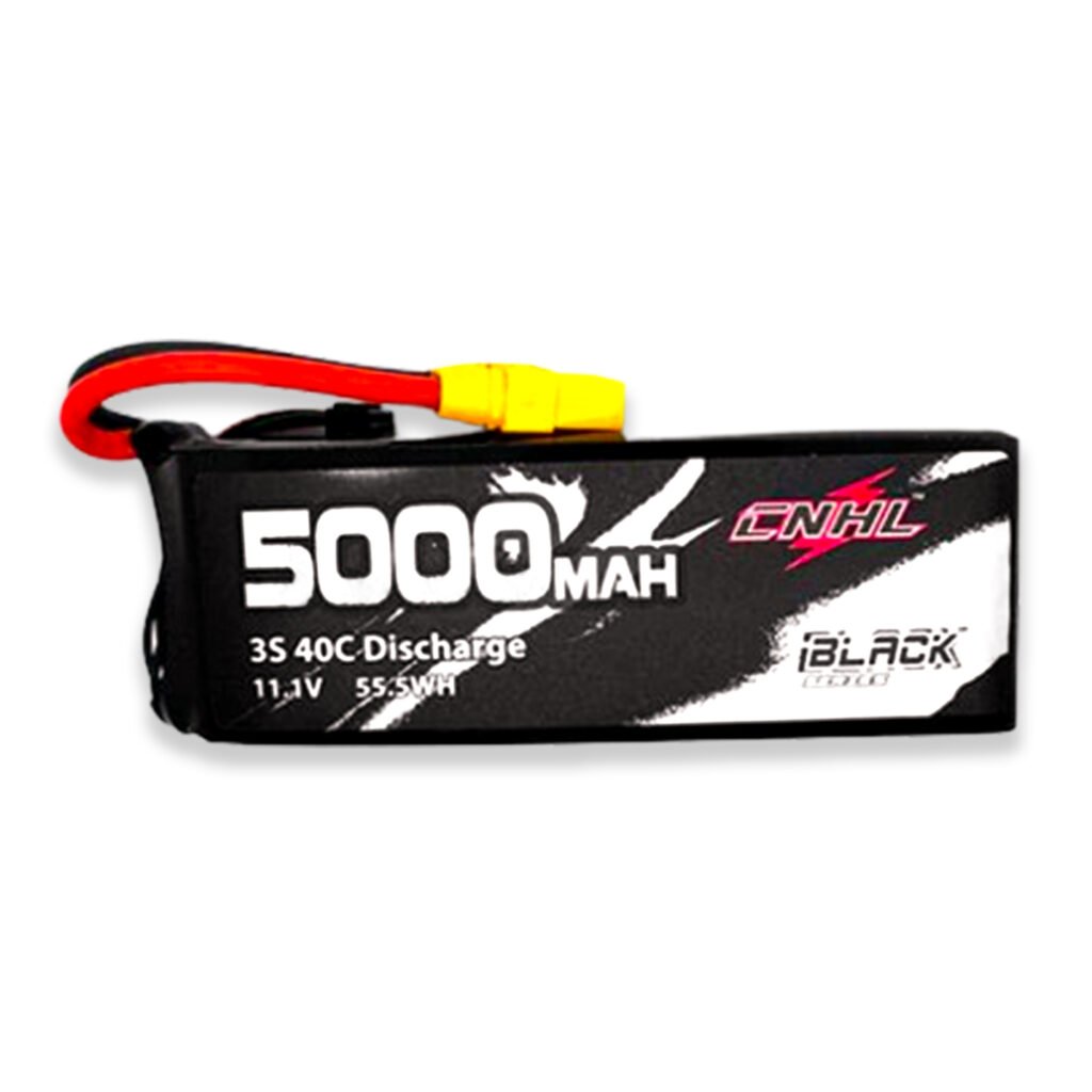 CNHL Black Series 5000mAh 11.1V 3S 40C Lipo Battery with XT60 Plug ...