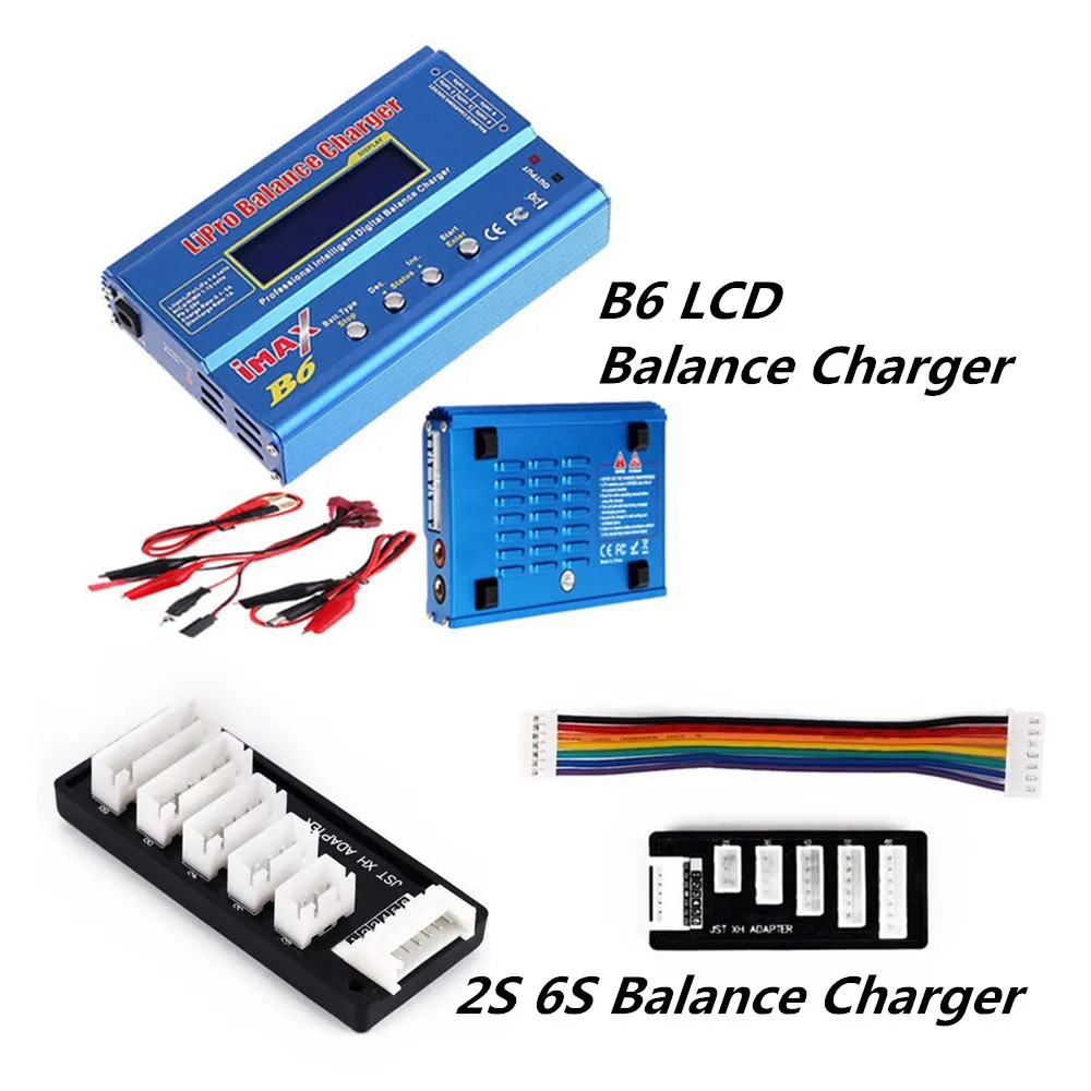 Buy HTRC Multi Charge Balance Board with 7 pin JST XH Cable Leads - Zbotic
