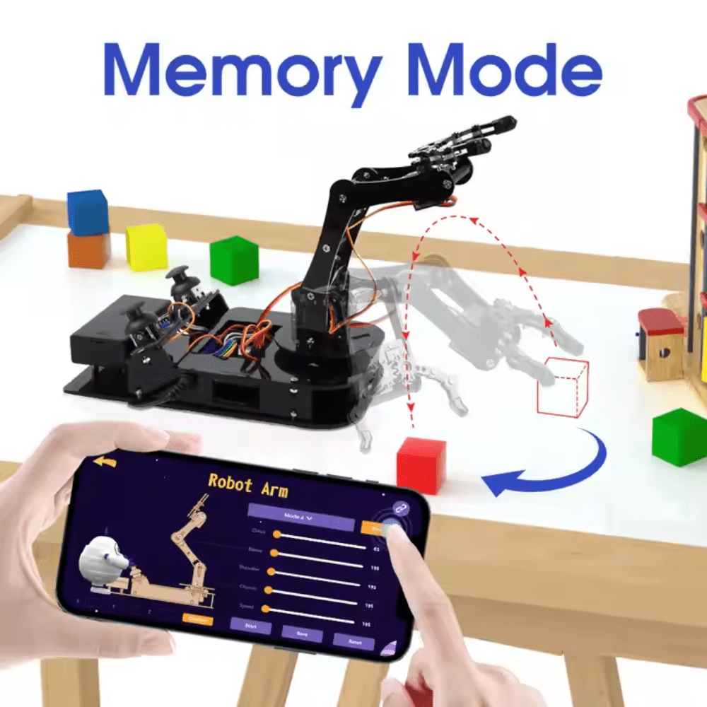 ACEBOTT ESP32 Programmable Robot Arm Kit for Beginners and Teens – QD022 – Buy Online Electronic ...