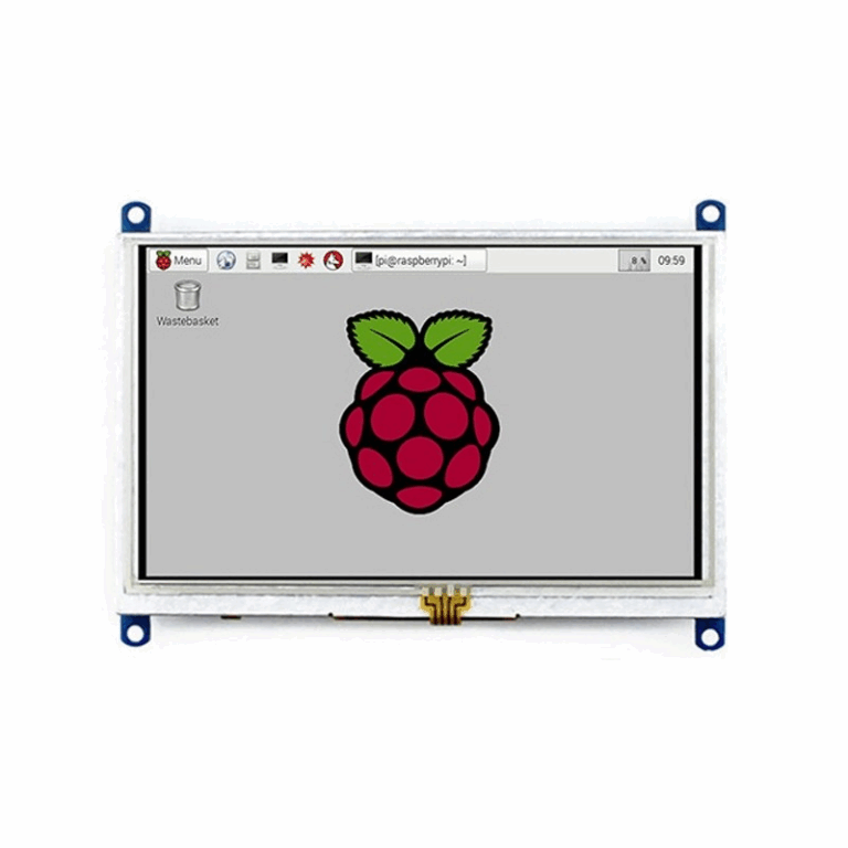 Waveshare 5inch Resistive Touch Screen LCD (B) with Bicolor Case, 800× ...