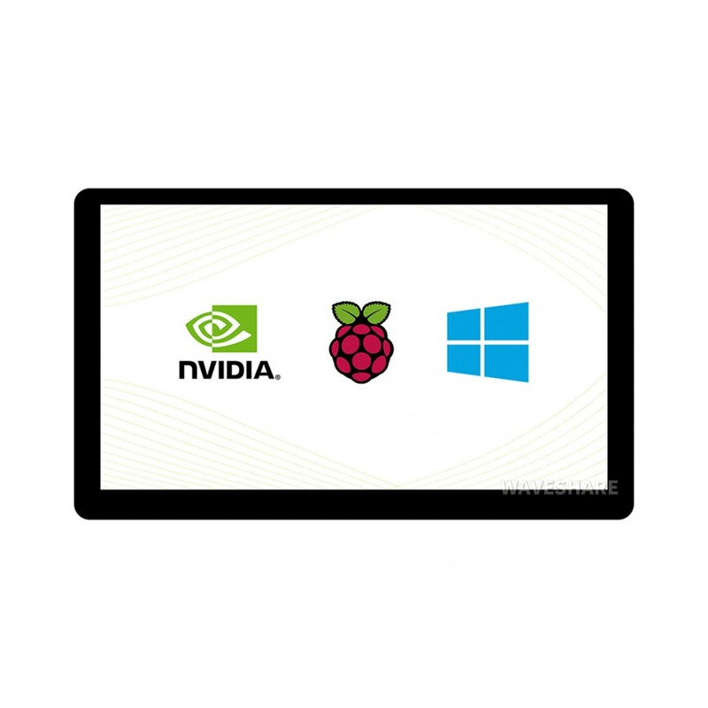 Waveshare 15.6inch Capacitive Touch Screen LCD, 1920 x 1080, HDMI, IPS ...