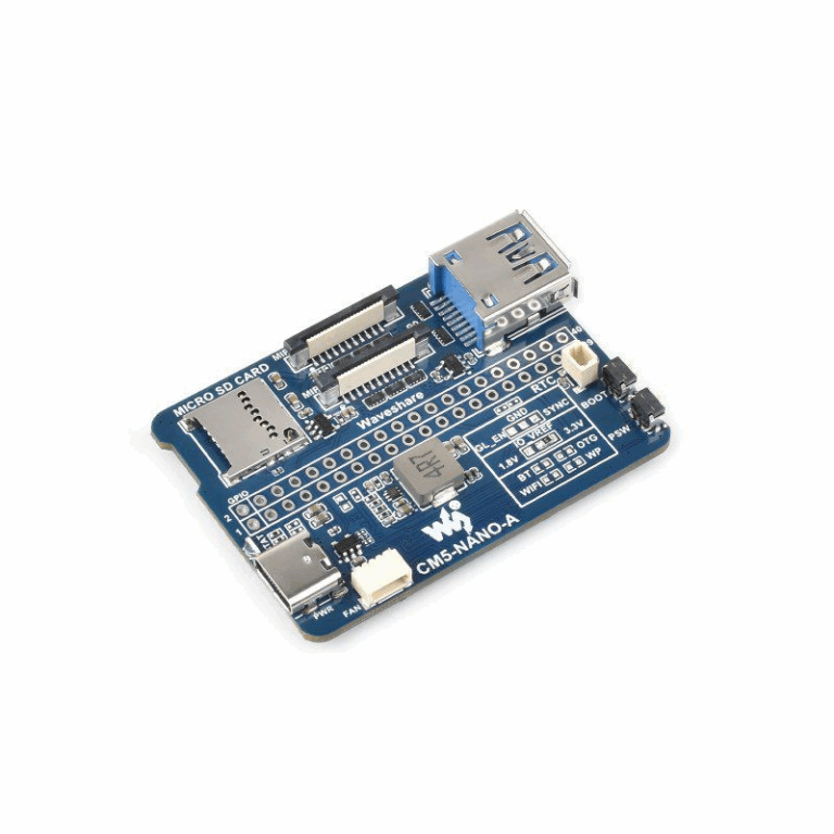 Waveshare Nano Base Board (A) for Raspberry Pi Compute Module 5, Same ...