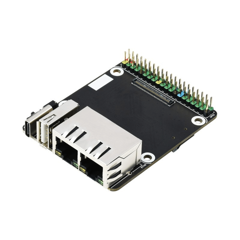 Buy Waveshare Mini Dual Gigabit Ethernet Base Board Designed for ...