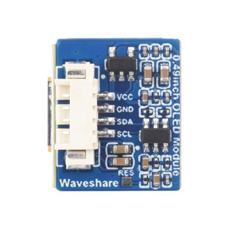 Buy Waveshare 0.49inch OLED Display Module, 64×32 Resolution, I2C ...